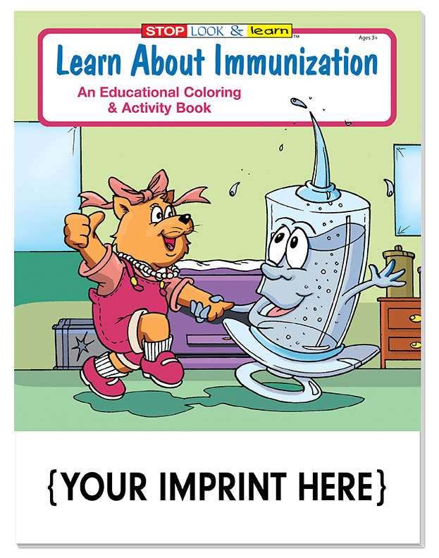 COLORING BOOK - Learn About Immunization Coloring & Activity Book ...