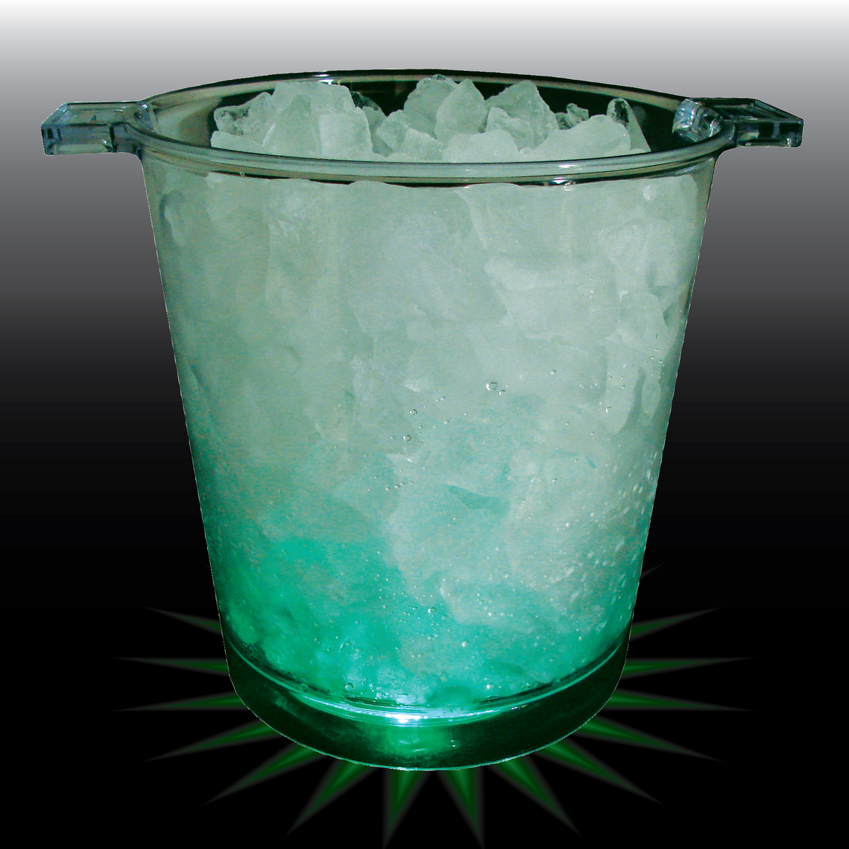 200oz Lites Up Plastic Ice Bucket with Handles - 5LIB200 | HOWW ...