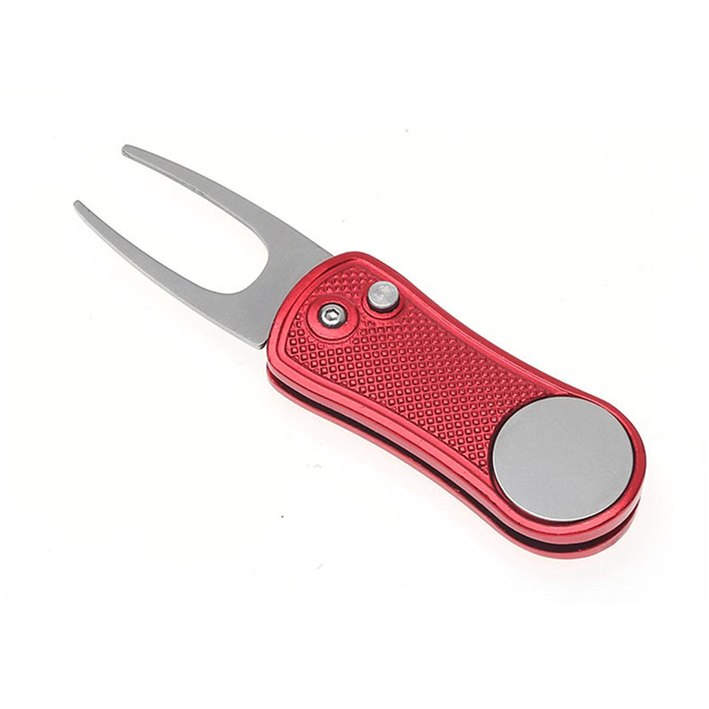Metal Foldable Golf Divot Tool - GDAM128 | Bill Vickers Printing
