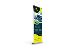 34"x79" Double-Sided Premium Retractable Banner - BRB03211 | DMP