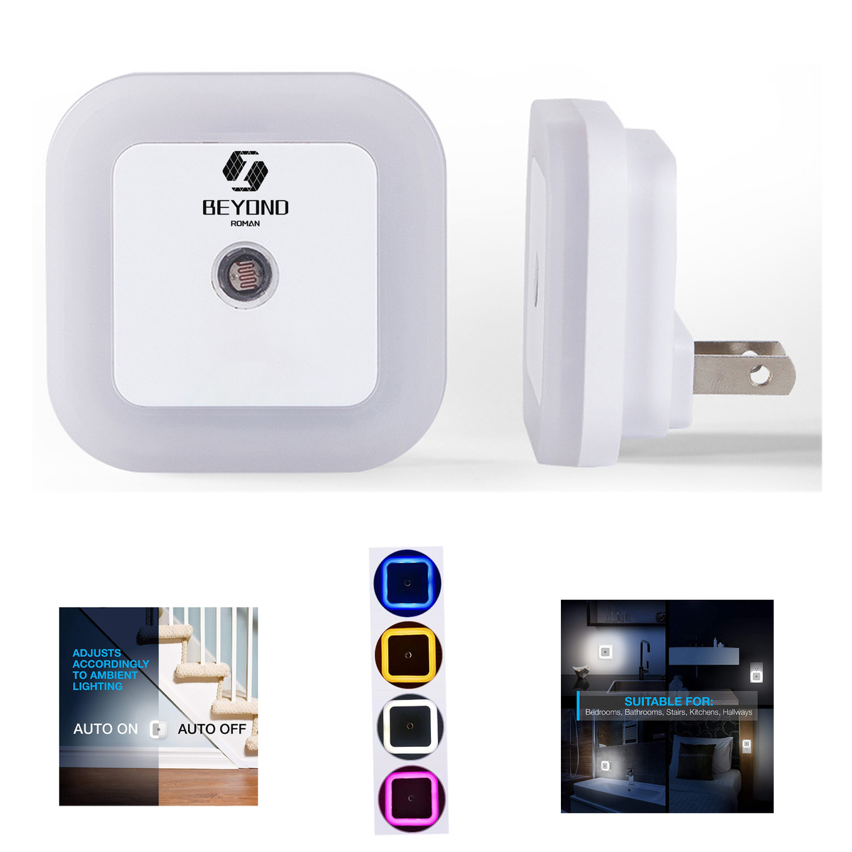 Intelligent Light-Controlled Night Light From Dusk To Dawn - TPHE037 ...