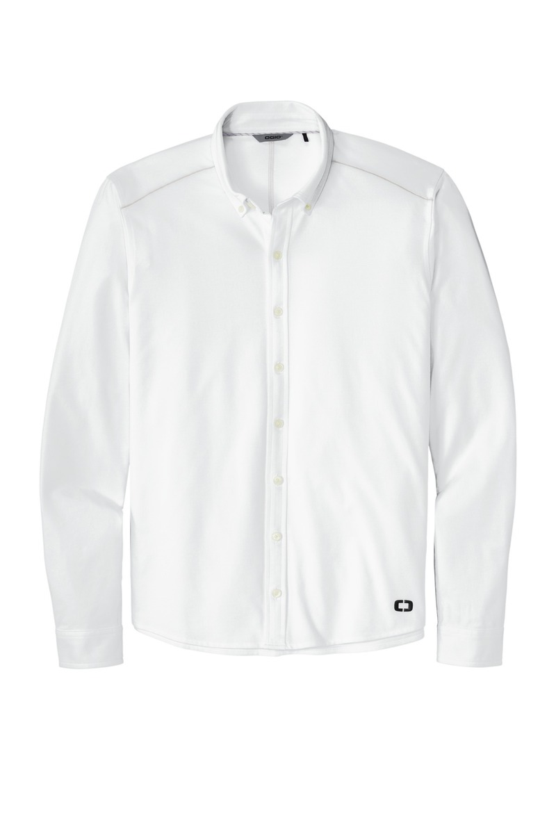 OGIO Code Stretch Long Sleeve Button-Up. OG145 - OG145 | ScreenBroidery