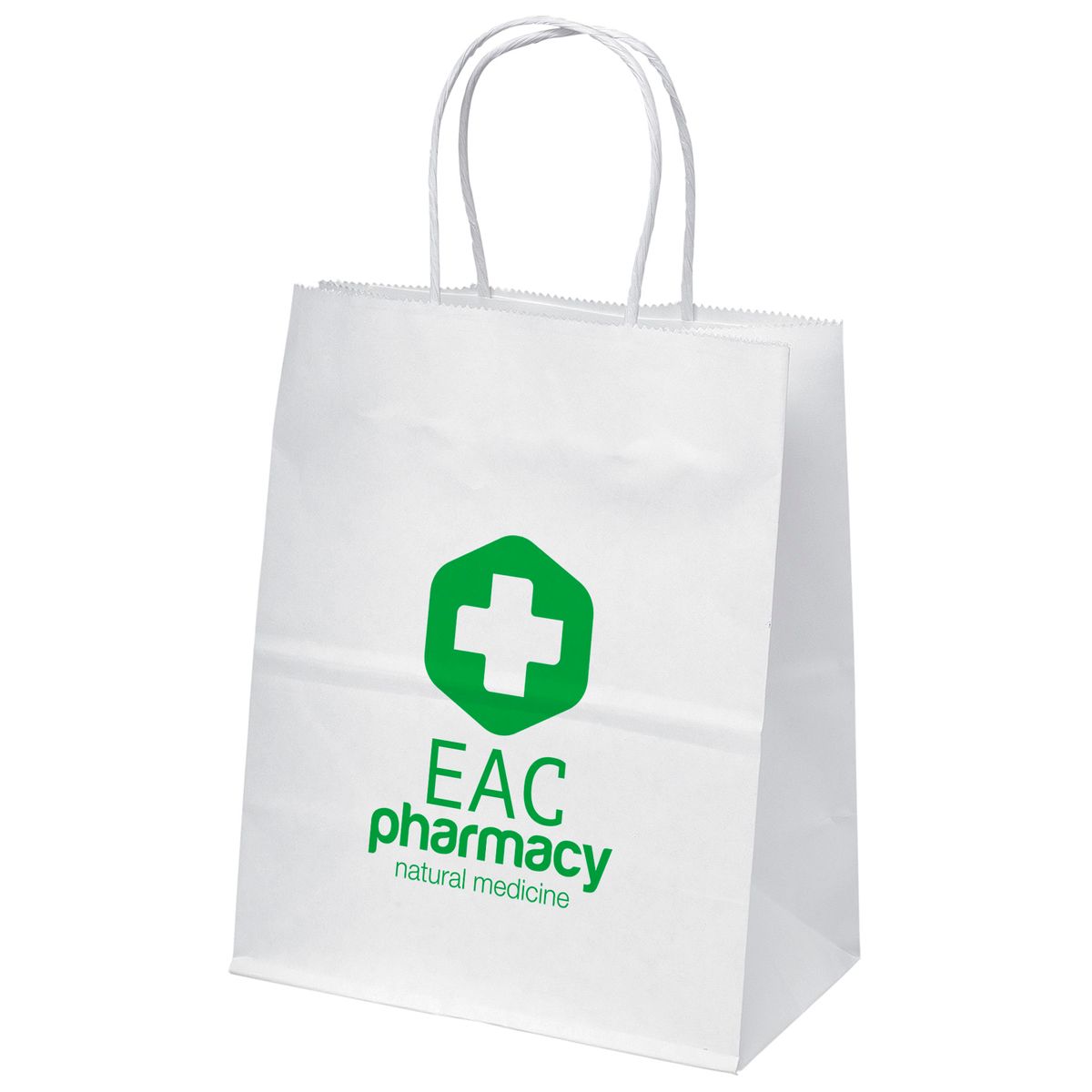 Mini - White Shopper - Flexo Ink Print - 11WHP79 | Branding Ideas ...