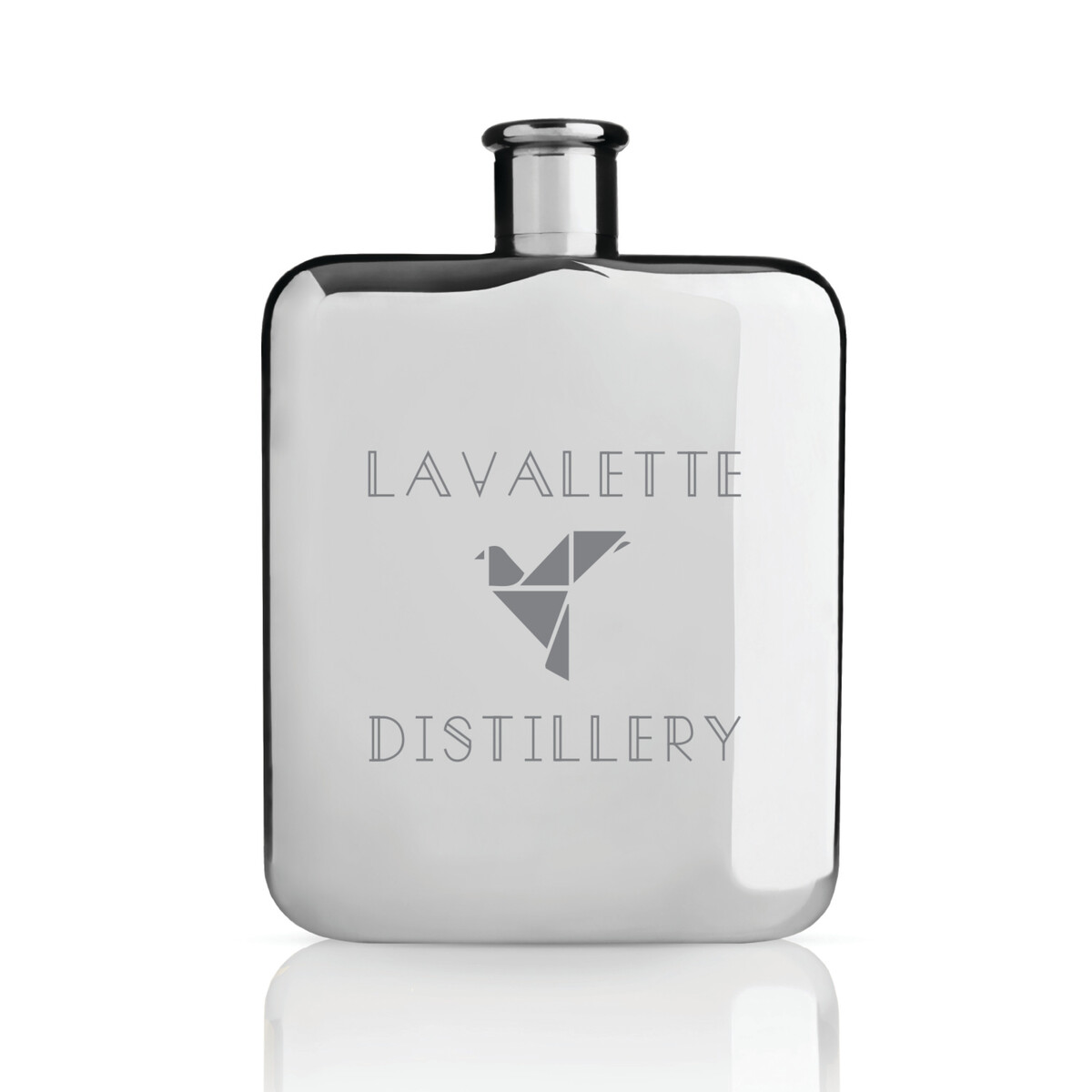 Silver Flask by Viski® - 10979 | promo.truebrands.com