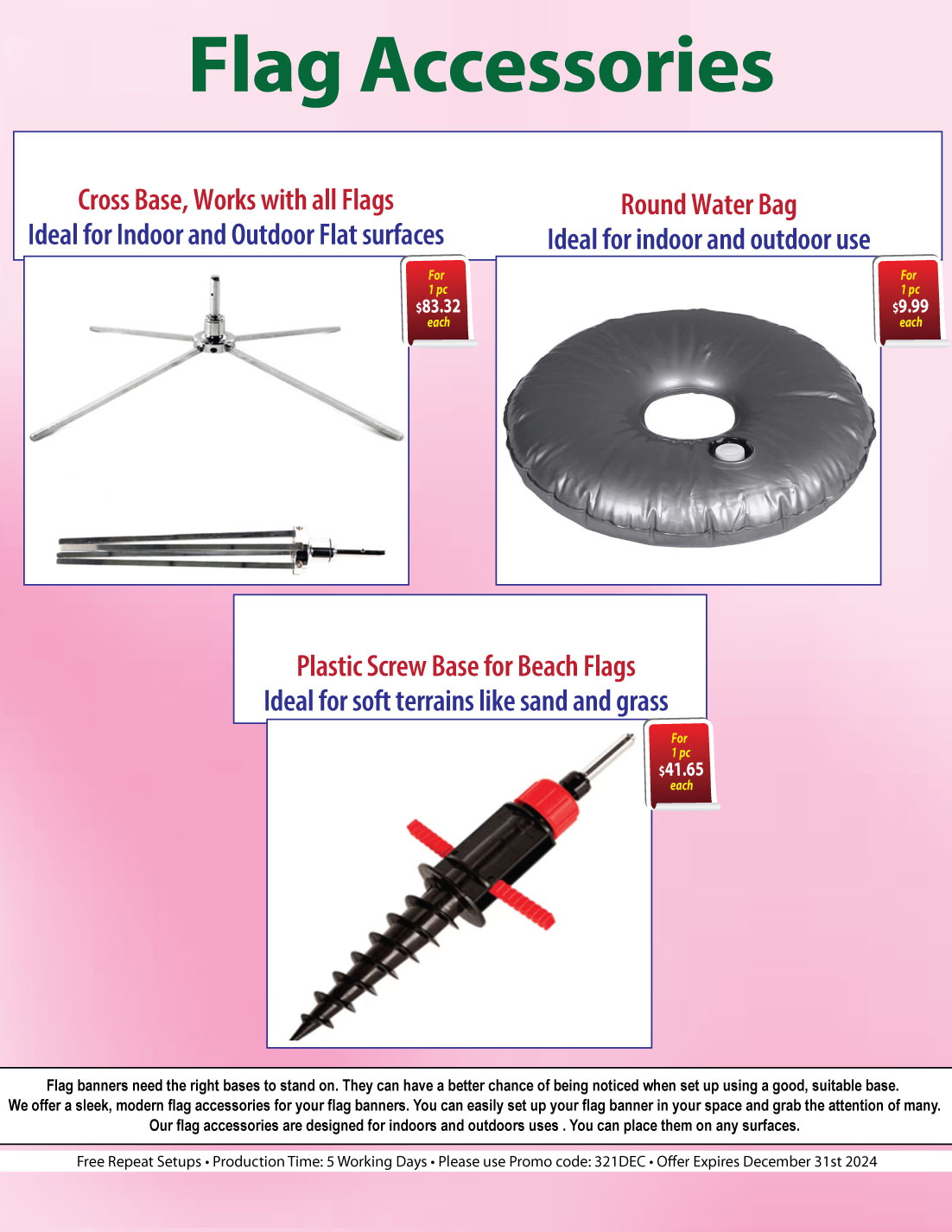 Specials For Flag Kits | FIEL