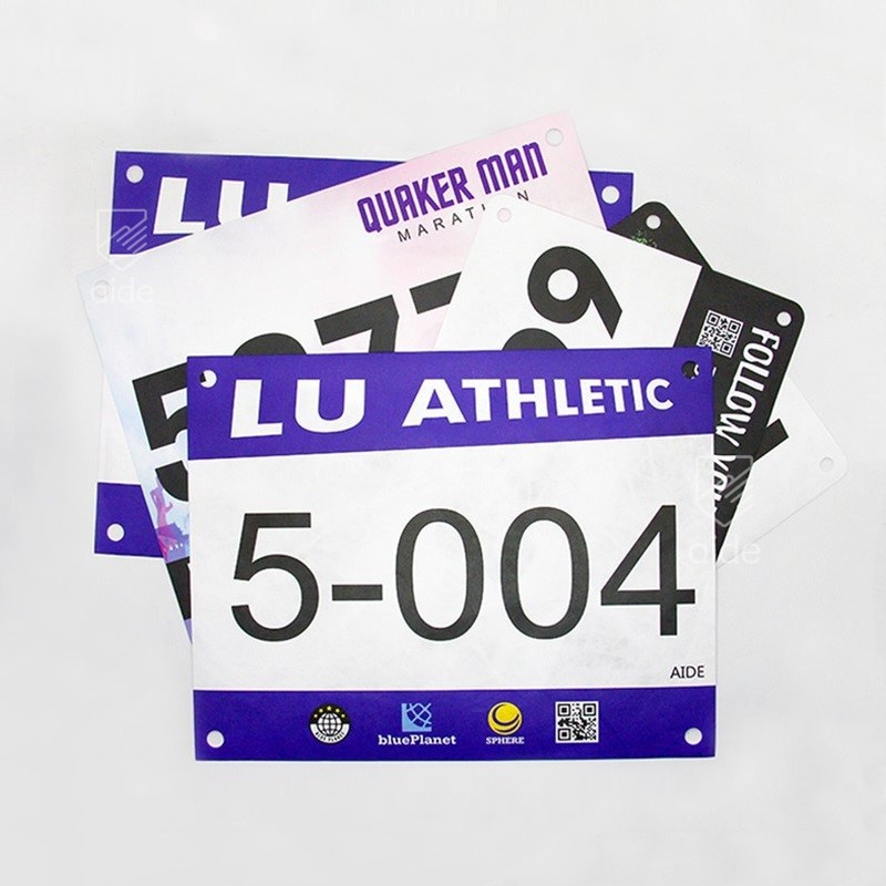 Marathon Race Number with Pin - TIM513 | AD-vantage