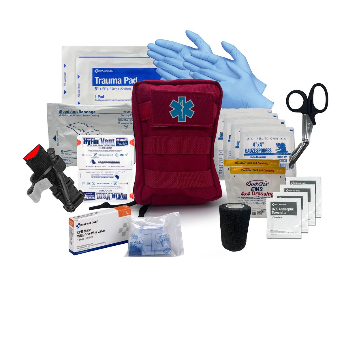 Professional Tactical Trauma & First Aid Kit - FA142-PRO | Safety Made