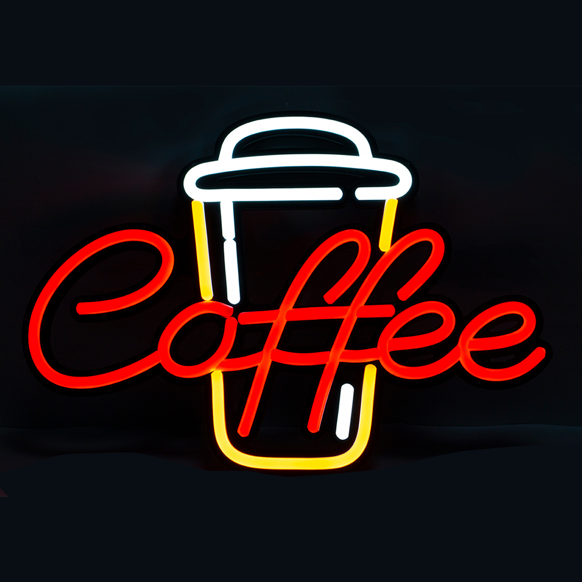 Multicolor Custom Neon Sign with Acrylic Backing - SGN-60X20-AIR ...