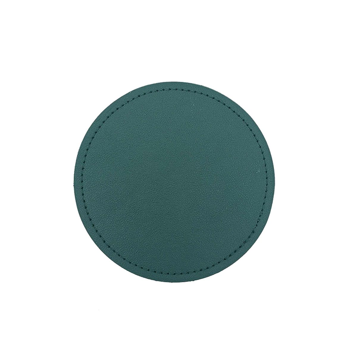 PU Leather Premium Round Coasters Customizable Drink Accessories for ...