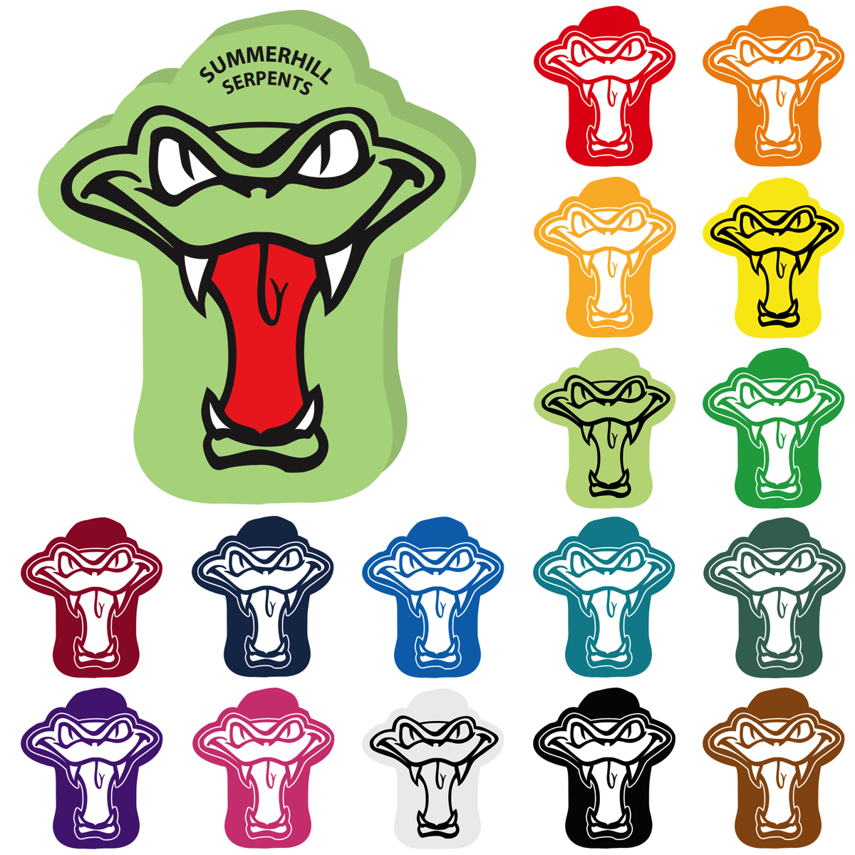 Snake Head Foam Mitt - SN301-CAN | Foamworx Canada