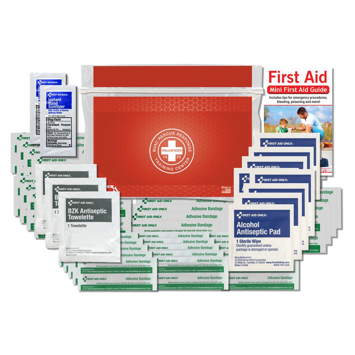 Personal First Aid Kit-50 pcs - F02-MAX | Safety Made