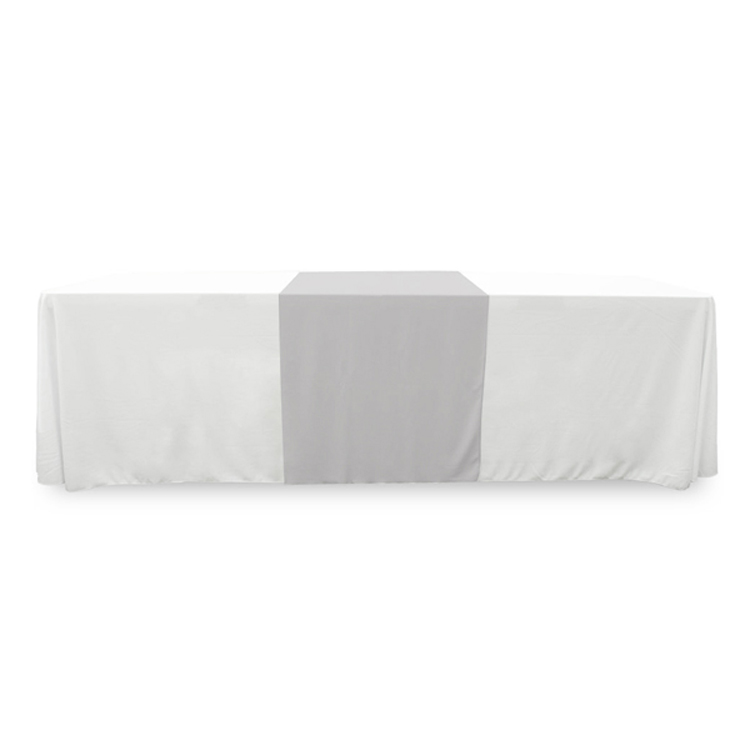 29 in. x 88 in. PolyKnit™ Table Runner (Blank) - TR-2988-B | LogoLinens