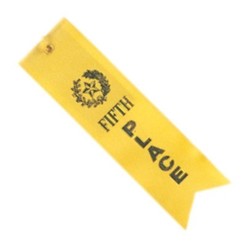 Fifth Place Ribbon 2" x 8" - RIB05 | All-Secure Graphics 2
