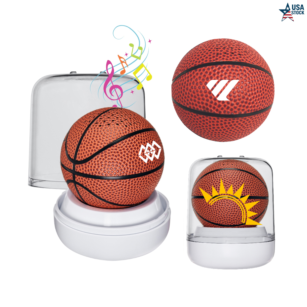 SonicWave Sports Basketball Bluetooth Speaker - SP-BKB28US | Global Promo