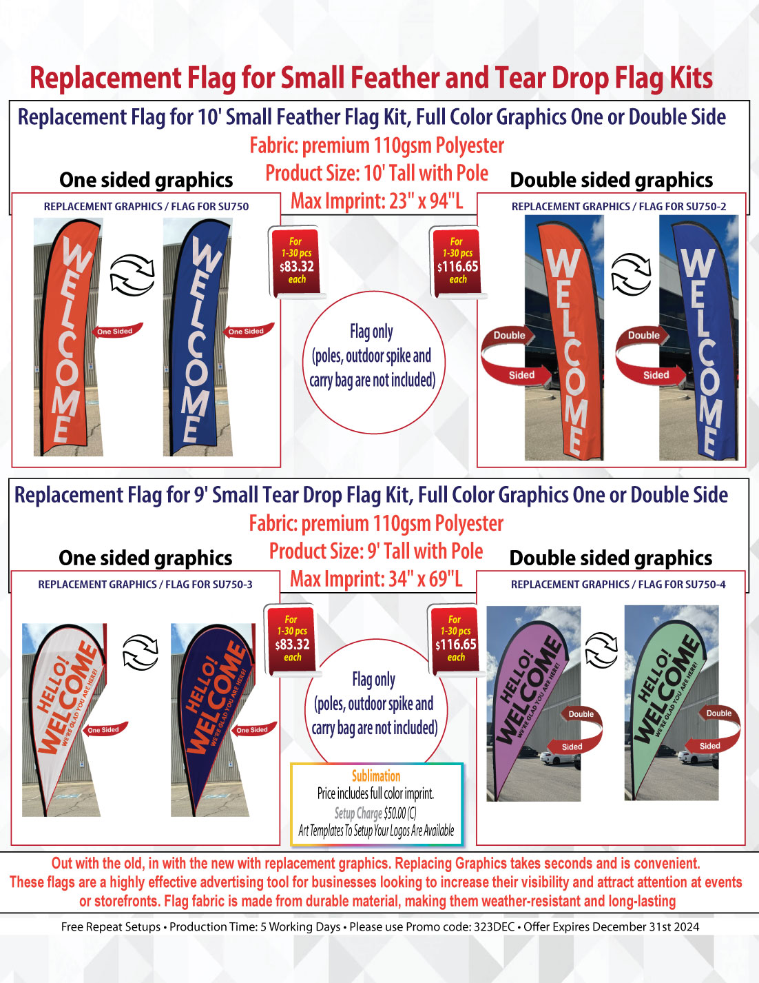 Specials For Flag Kits | FIEL