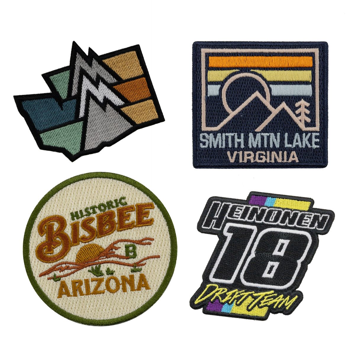 Custom Recycled Embroidered Patches (3.5”) - PRCEMB | EMT