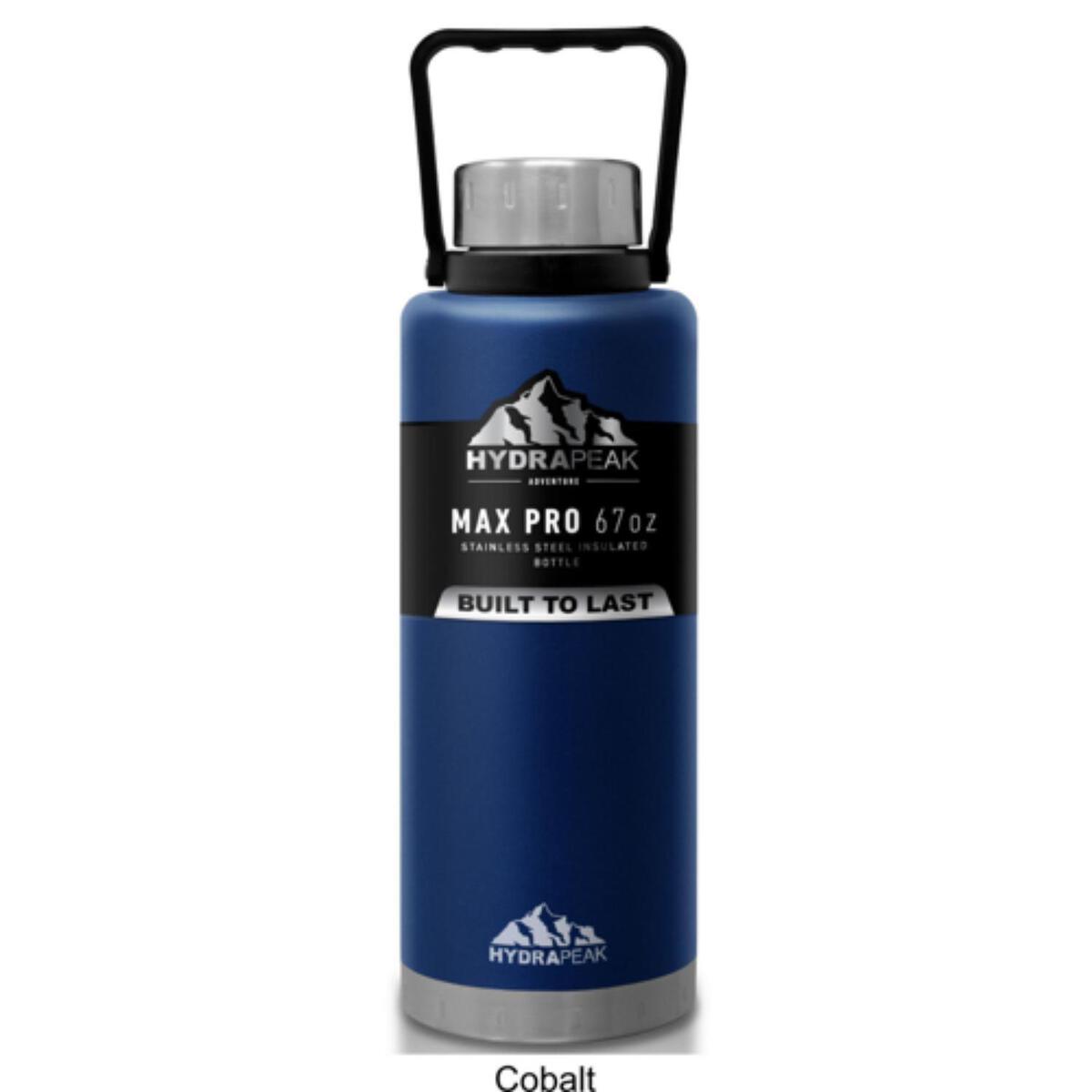 67 oz Hydrapeak® Max Pro Stainless Steel Insulated Water Bottle ...