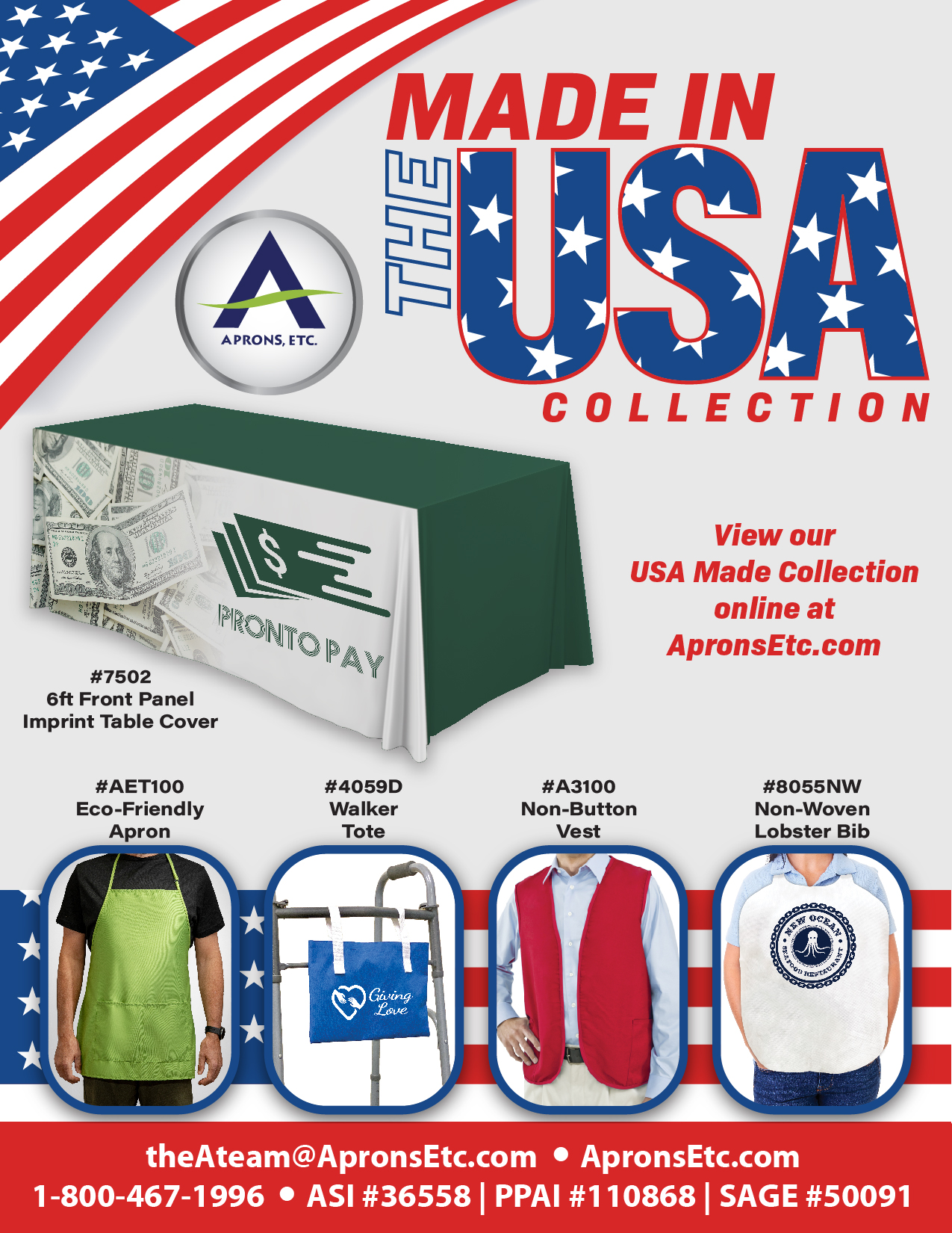 Marketing Flyers | Aprons, Etc.