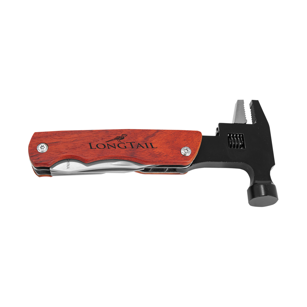 6 3/4" Hammer Multi-Tool with Wood Handle/Pouch - CGFT043 | The Brand ...