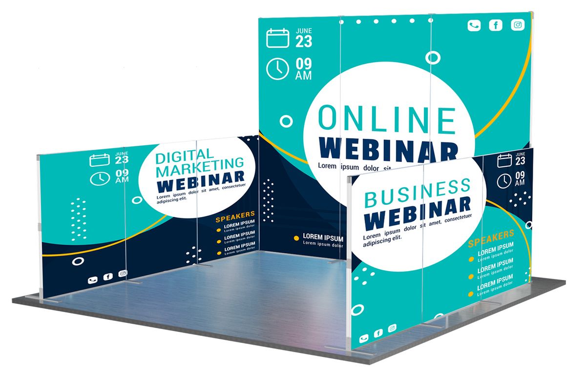 10ft Folding Display - Kit C - FSEGKC001 | DMP