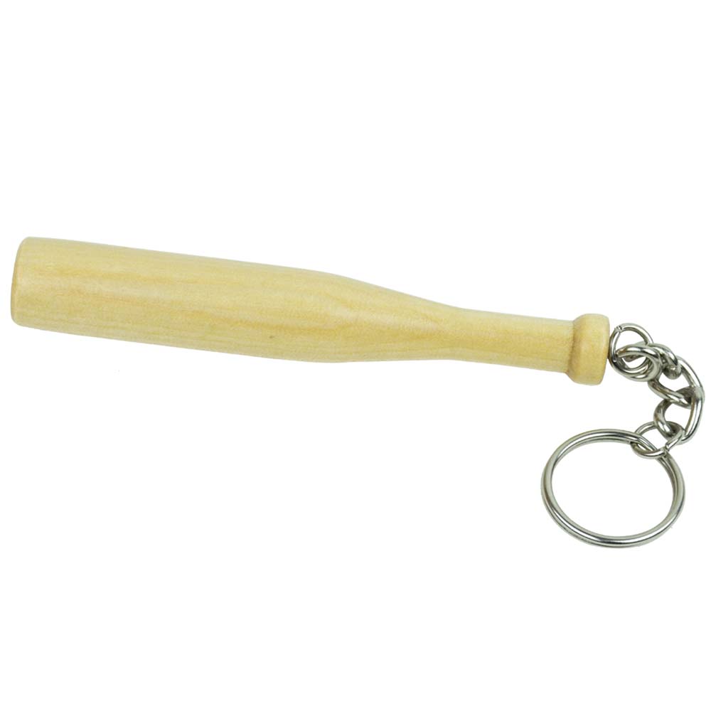 4" Mini Wood Baseball Bat Keychain - B998 | Ball Pro