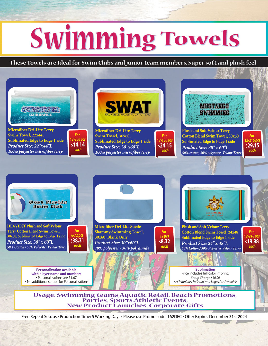 Specials For Team Towels | FIEL