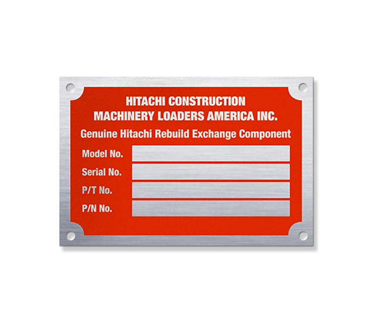 Full color/industrial metal plates 3-6 sq" - FCPLATE6 | Awards Company