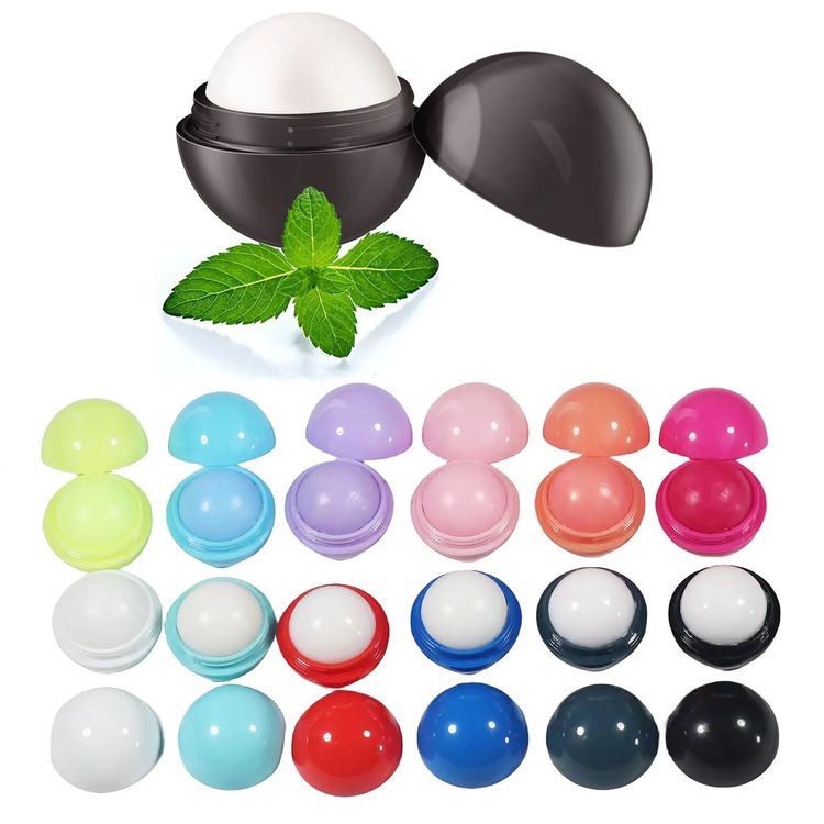 MOQ 100pcs Cute Round Lip Balm In Candy Color - DPFGMK0120 | Patterson ...