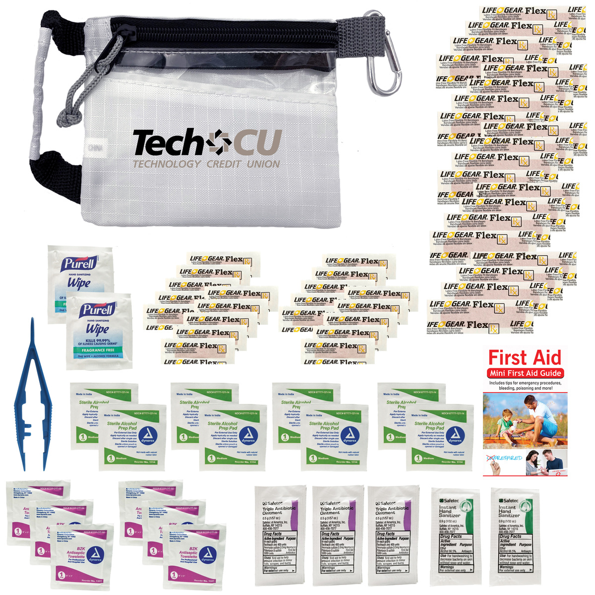 Go Safe-60 pcs First Aid Kit - F46-MAX | Safety Made