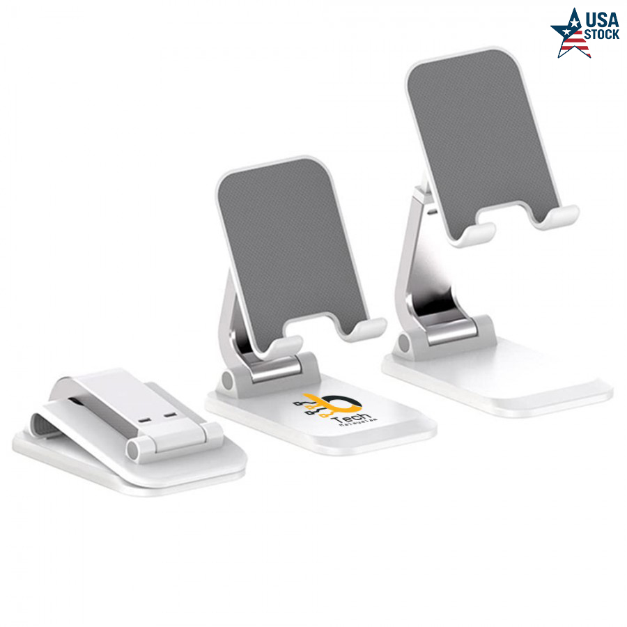 Ergonomic Adjustable Desk Phone Holder - STD-WCF09US | Global Promo