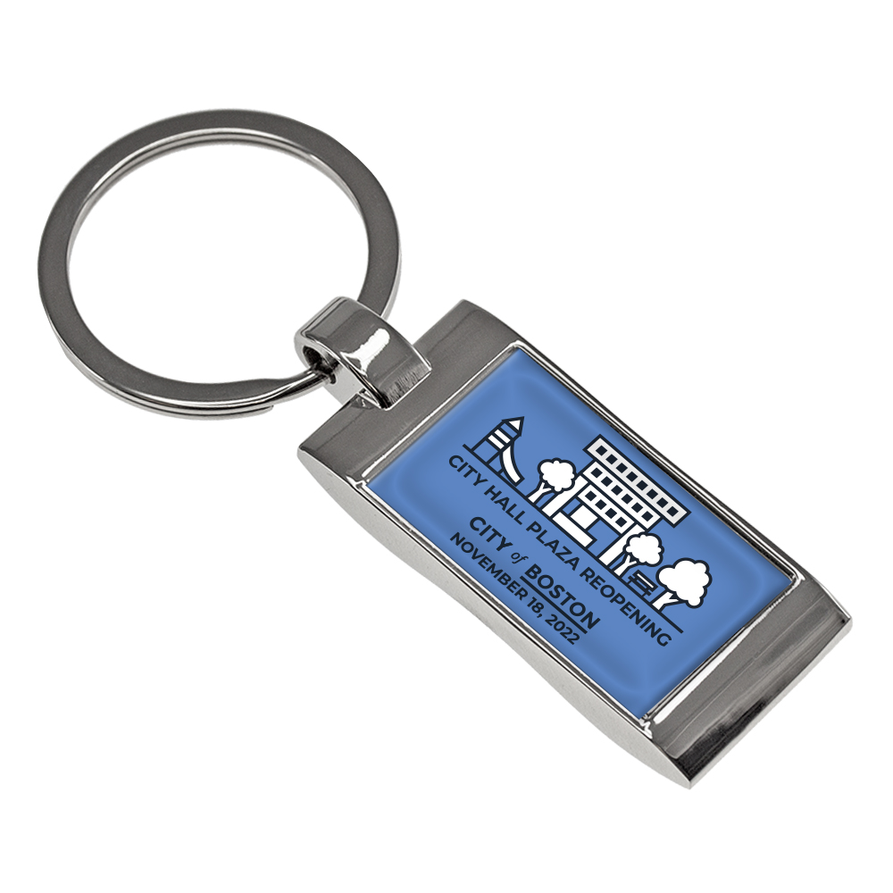 Rectangle Key Tag Full Color Imprint (2-Sided) - SPKRC2 | EMT