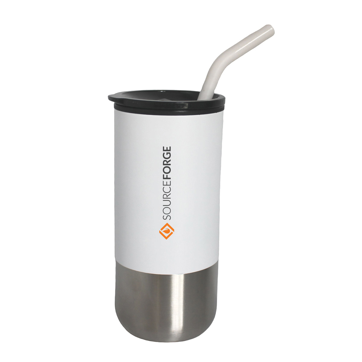 EcoSip 16oz Double-Wall Tumbler With Silicone Tipped Straw - MG ...