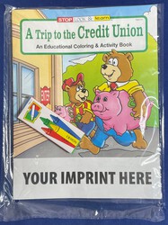 COLORING SET - A Trip to the Credit Union Coloring Book Fun Pack - 0600 ...
