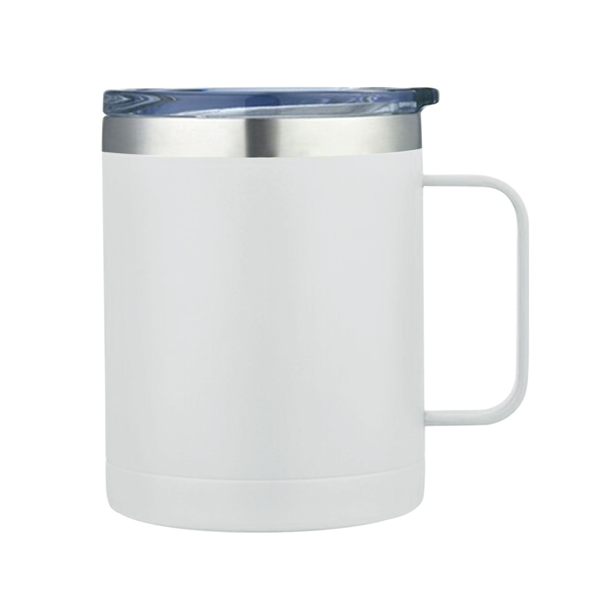 Glamping 14 oz. Double-Wall Stainless Mug w/Clear Acrylic Sliding lid ...