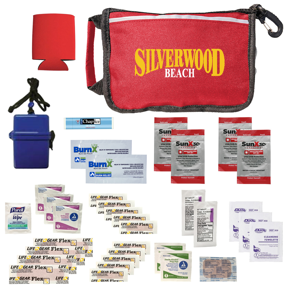 Sun and Fun Premium Beach First Aid Kit - J102 | Safety Made