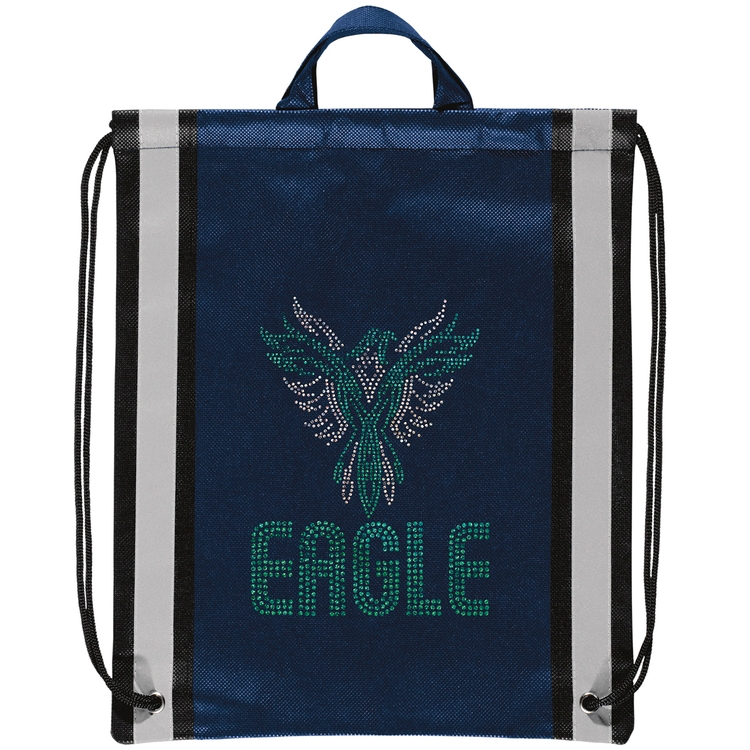 Marco Polo - Explorer Backpack with Reflective Strips - Sparkle ...