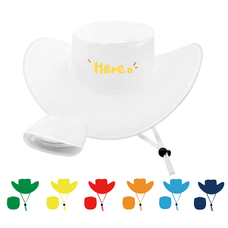 Foldable Cowboy Hat with Pouch - DPNHNR0155 | From Marz