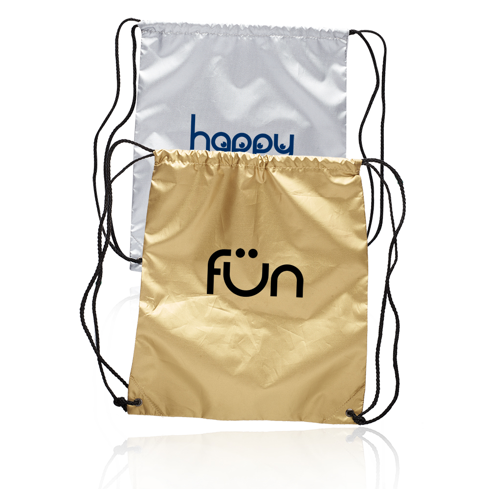 Shiny Drawstring Backpack Bag - AH374 | RFG Line