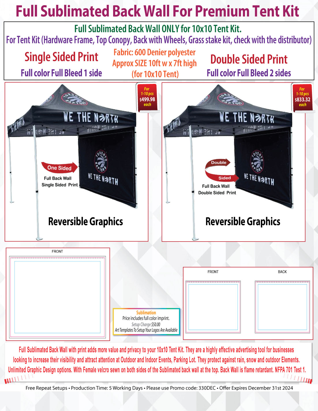 Specials for Tents and Accessories | FIEL