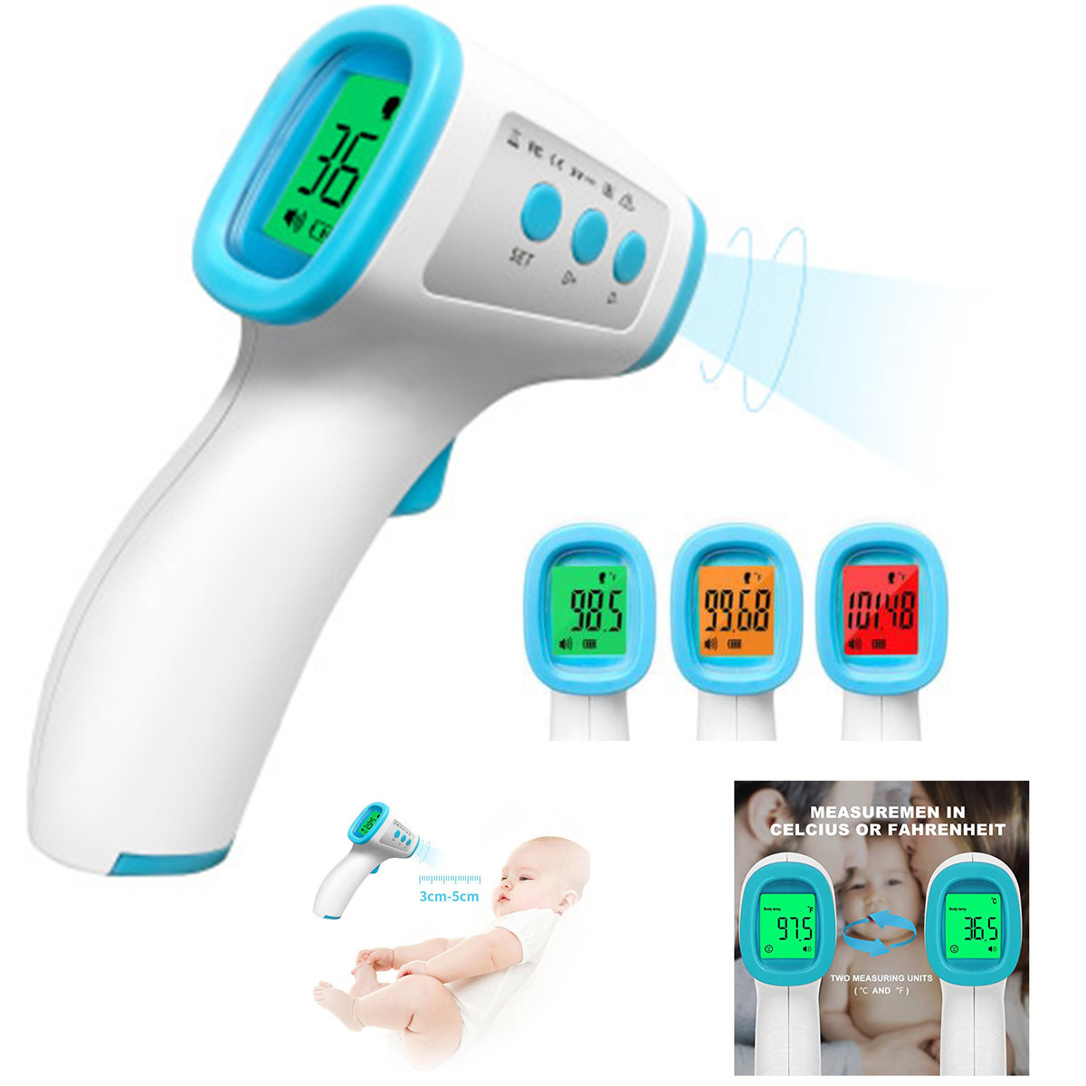 Non-contact Infrared Thermometer For Human Body - DSRSU0031 | Awareness ...