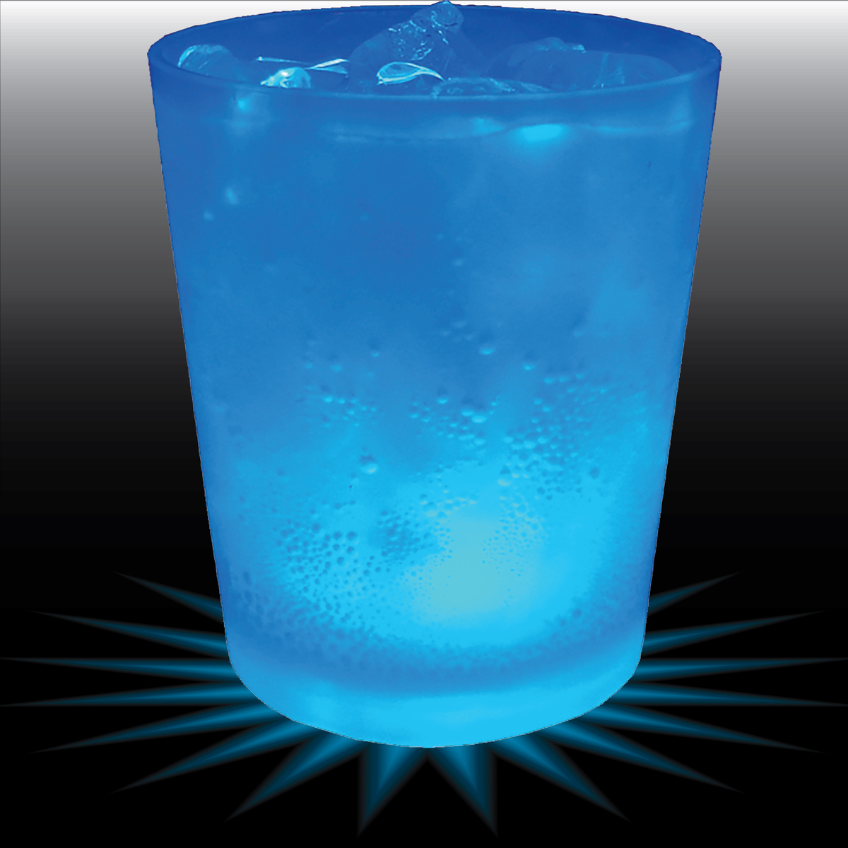 12oz Single Light Plastic Rocks Cup - BC12 | HOWW Promotional Products