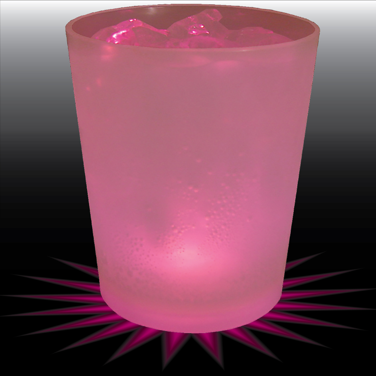 12oz Single Light Plastic Rocks Cup - BC12 | HOWW Promotional Products