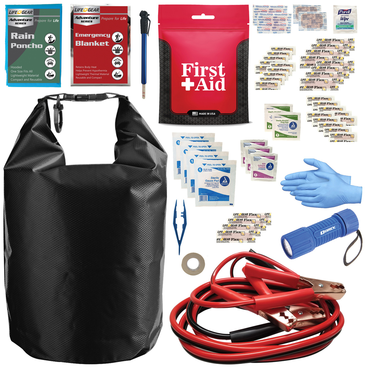 Waterproof Dry Bag Auto Kit - A75 | Safety Made