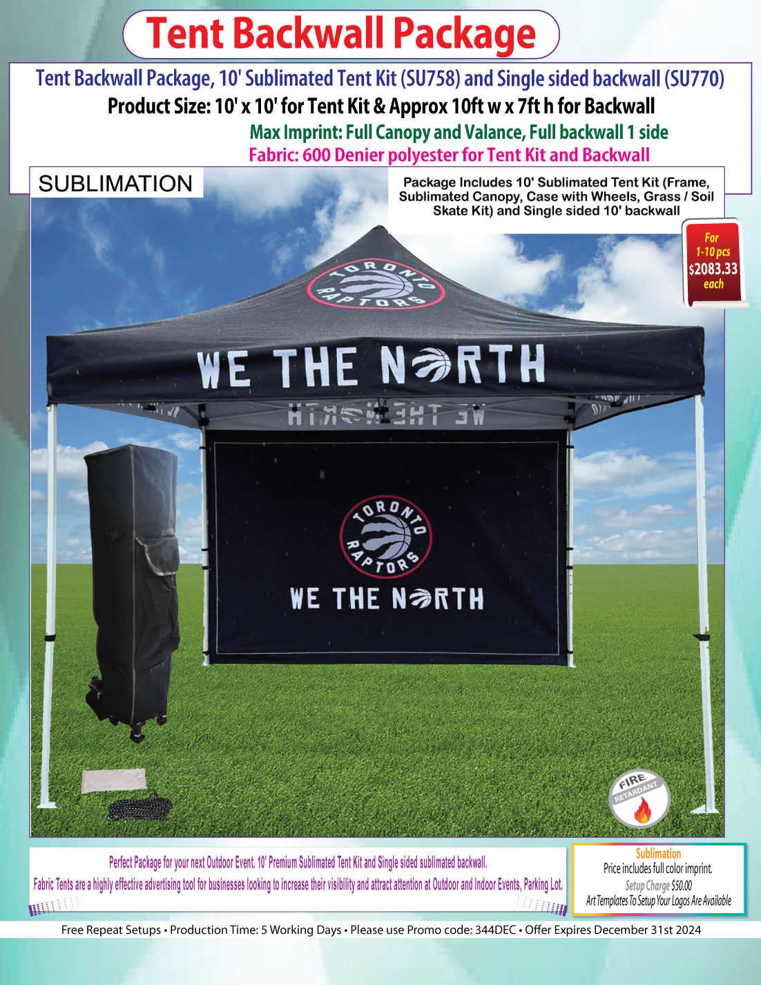 Specials for 10' Tents and Accessories | FIEL