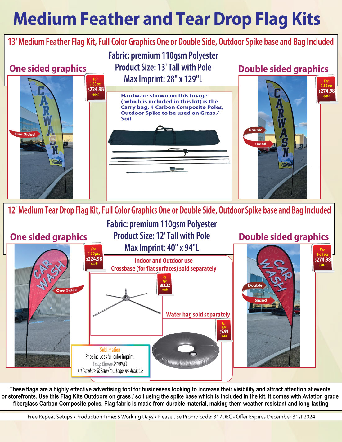 Specials For Flag Kits | FIEL