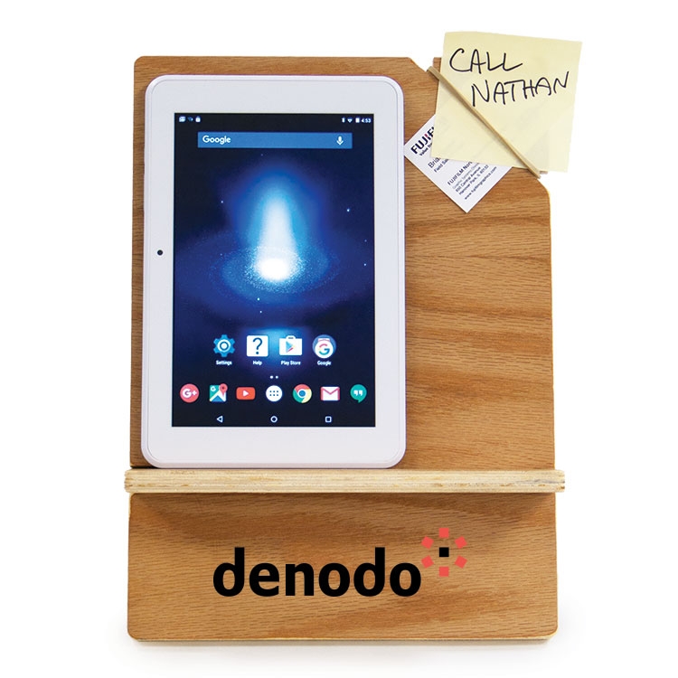 Wood Tablet Stand - TBSW99 | Blouin Displays