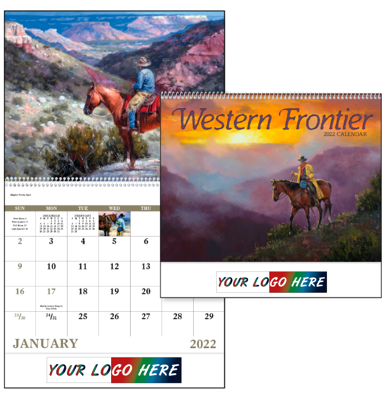 Western Frontier - SV7071 | CalendarWarehouse