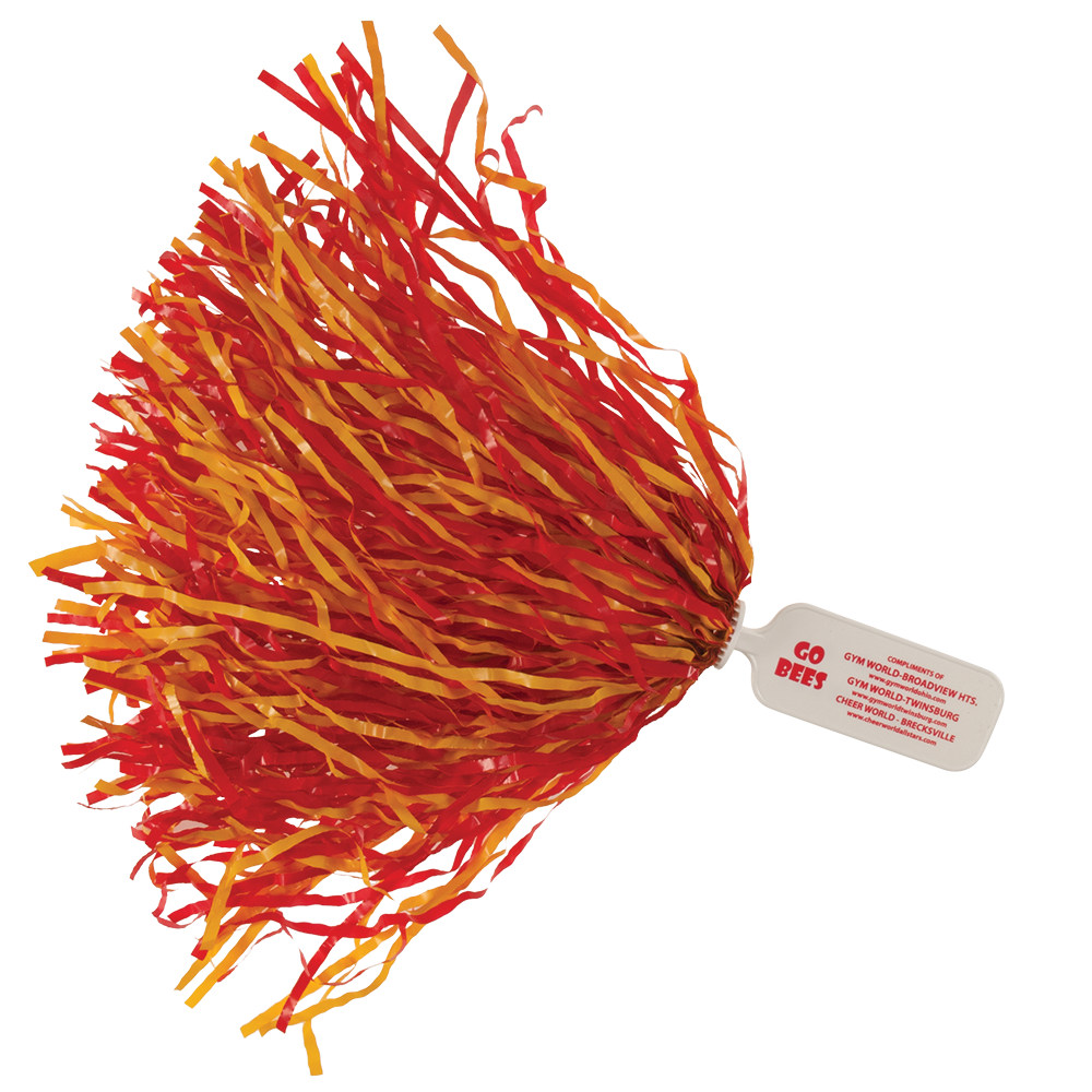 Solid Handle Pom, 500 Streamers - S501 | Pepco Sports