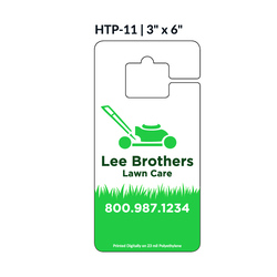 Non-Numbered Hang Tag w/1 Side Imprint (3"x6") - HTP-11-1SIDE | Forever ...