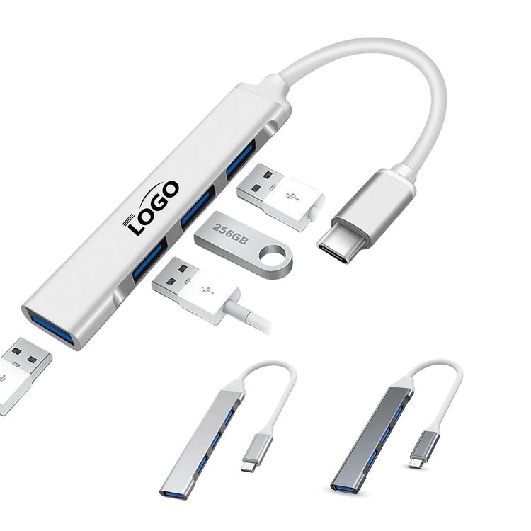 Type C To USB Adapter 4 Ports - DPPYCT0043 | Patterson Promotional ...